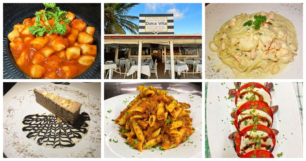 Anguilla Restaurants Reviews... Dolce Vita Italian Beach Restaurant and Bar