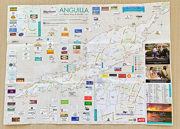 Skyviews Anguilla Map